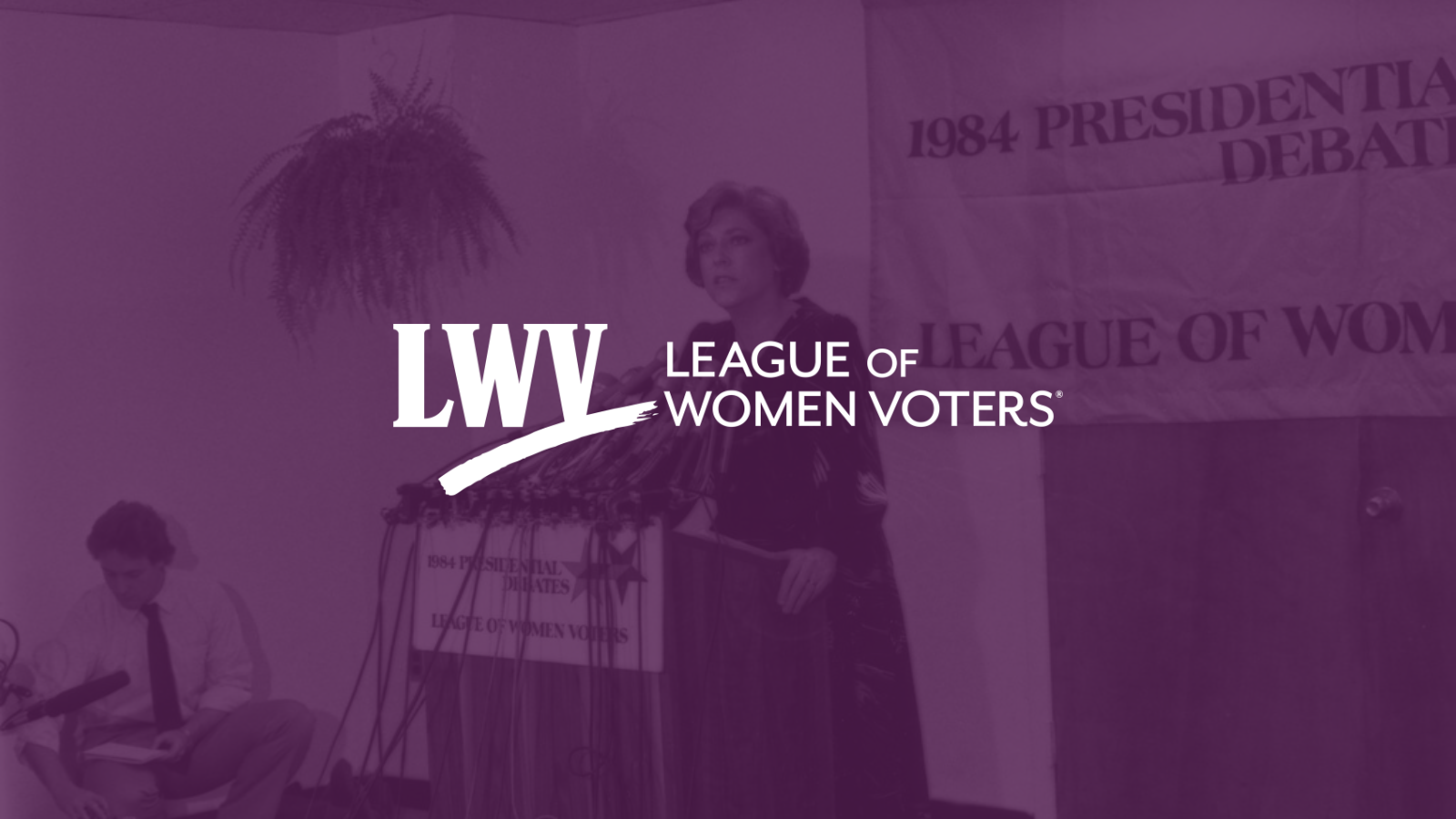 The League's History Sponsoring Presidential Debates | League of Women ...