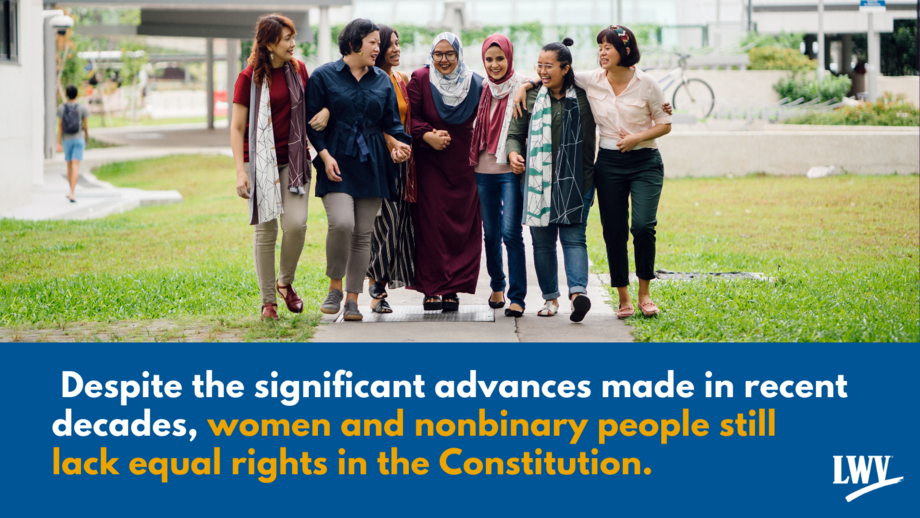 100 Years of the Equal Rights Amendment | League of Women Voters